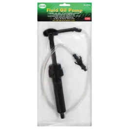 CRC Sta-Lube Fluid Oil Pump - Durable ABS Plastic